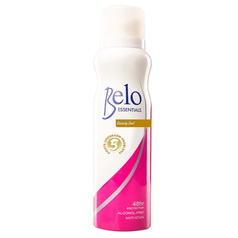 Belo Essentials Whitening Beauty Deodorant Spray 140ml | Shopee Philippines
