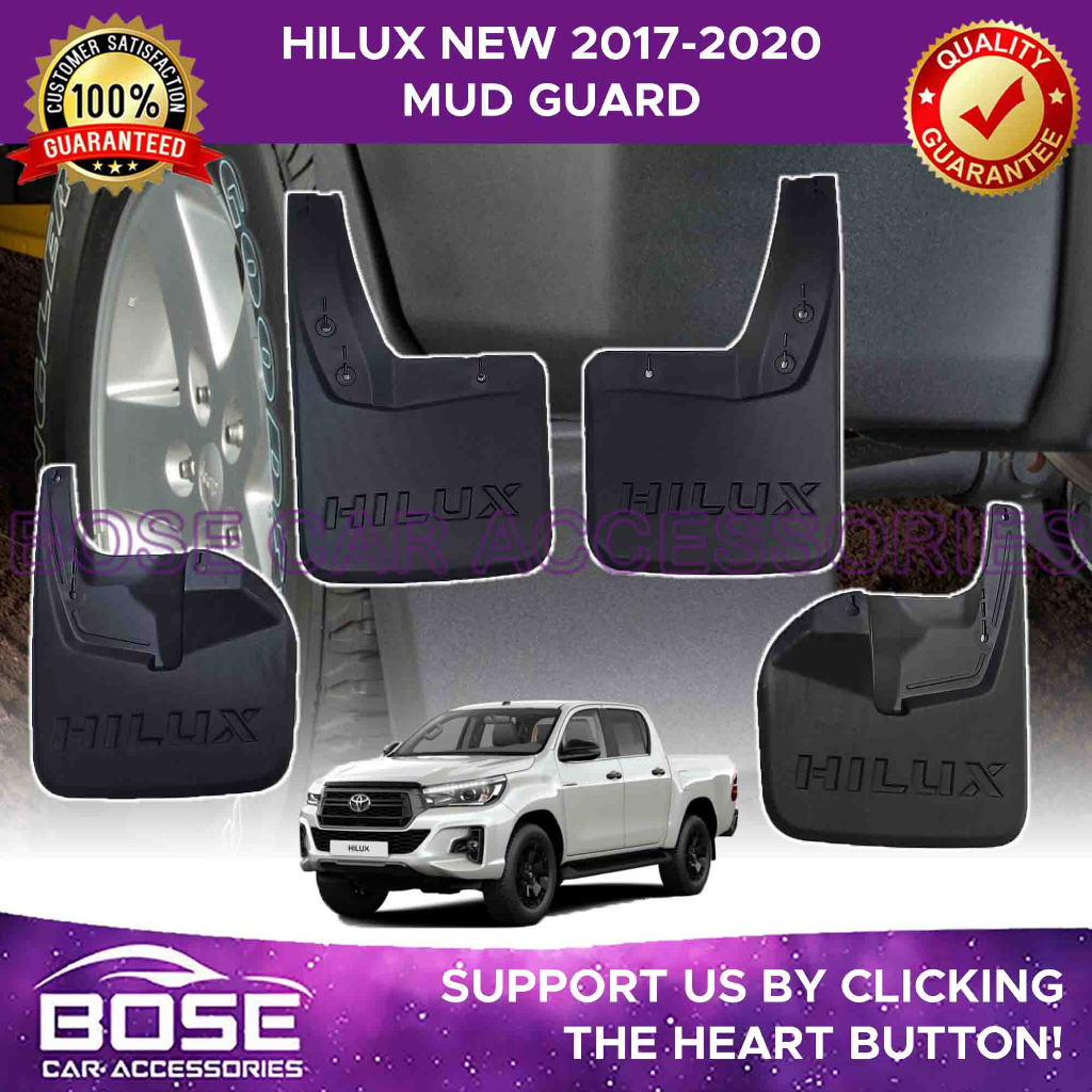 Mudguard for Toyota Hilux 2016 - Onwards Mud Guard Mud Flaps Fender ...
