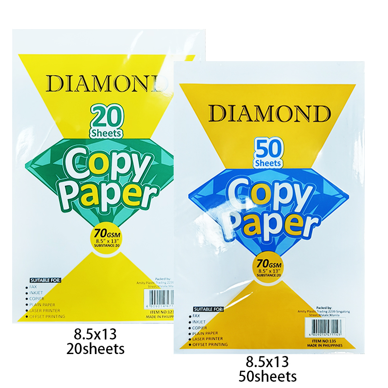 Diamond Copy paper 20/50sheets 70gsm | Shopee Philippines