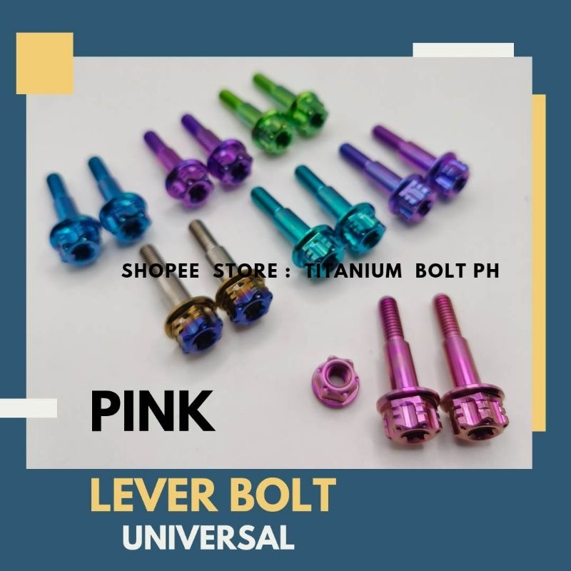 GR5 TITANIUM BOLTS LEVER BOLT UNIVERSAL per piraso | Shopee Philippines