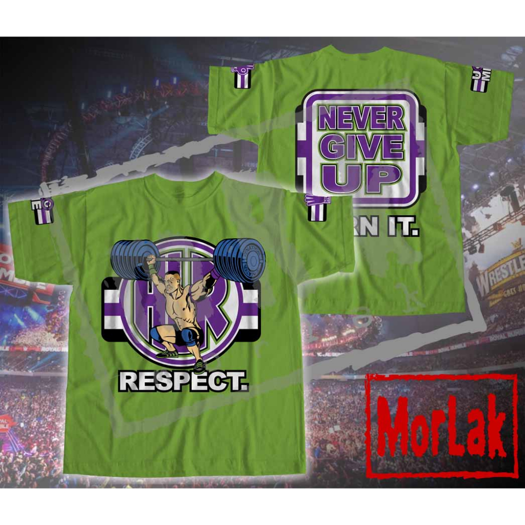 WWE Superstar John Cena " Respect Cenation " Big Graphic Unisex Shirt ...