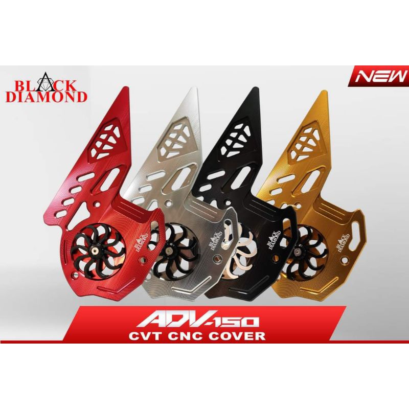 BLACK DIAMOND CVT COVER HONDA ADV 150 | Shopee Philippines