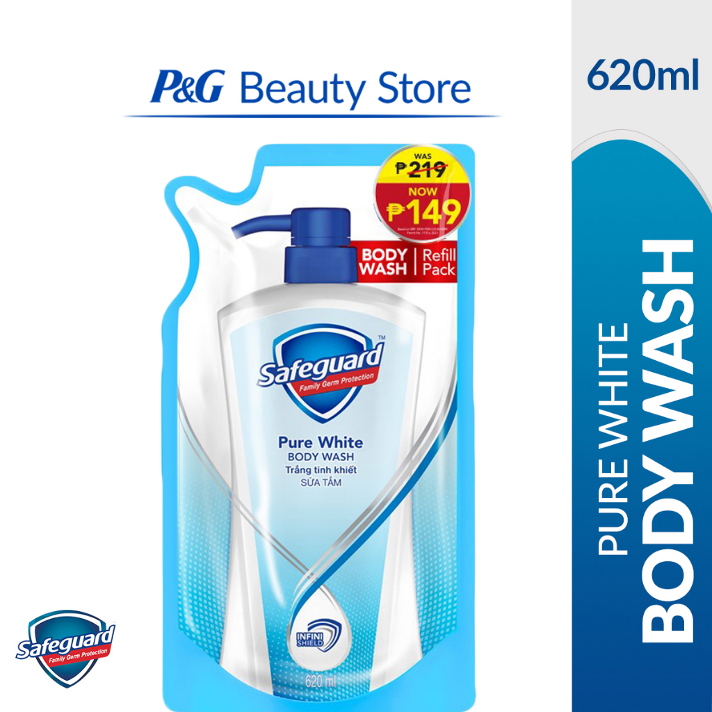 Safeguard Bodywash White 620ml Refill Shopee Philippines