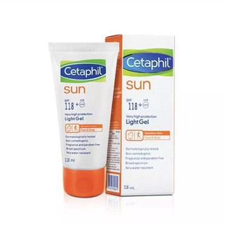 Cetaphil Light Gel Cetaphil Sun SPF 50+ Light Gel (YELLOW)/NIVEA BLUE ...