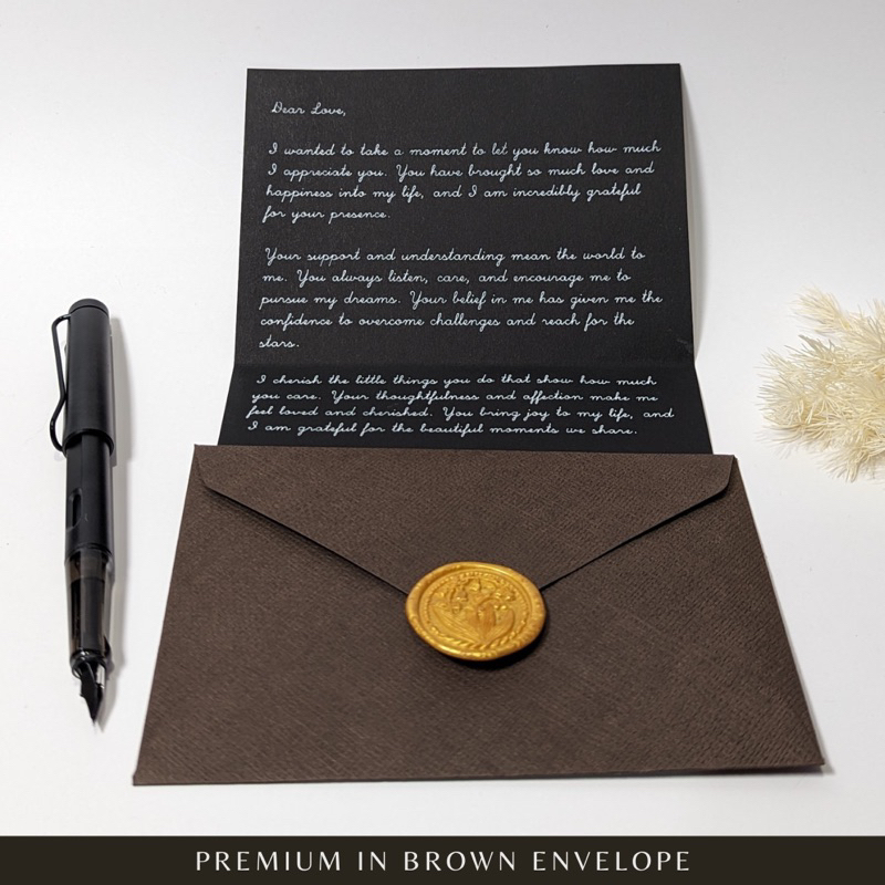 Handwritten & Personalized Wax Sealed Letters - Handwritten Letter for ...