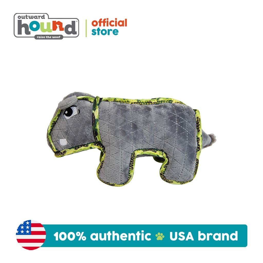 Outward Hound Dog Toy - Xtreme Seamz Hippo Turquoise | Shopee Philippines