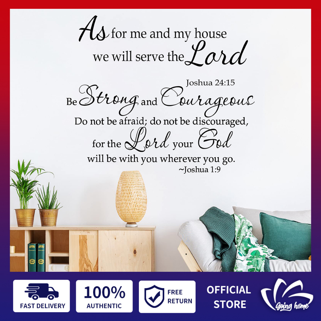 2 Sheets Bible Wall Stickers Bible Vinyl Wall Decals Scripture ...