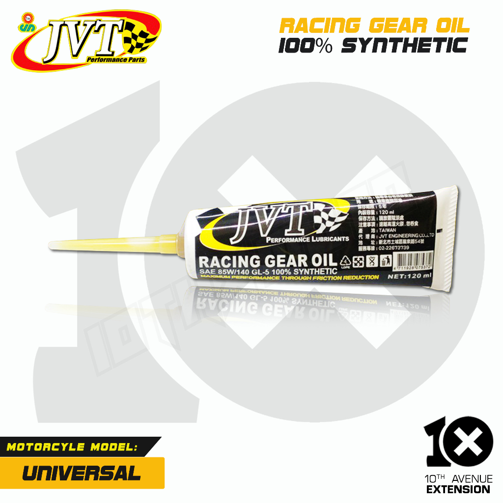 10THX JVT Performance 120 ml Racing Gear Oil (100% Synthetic) for ...