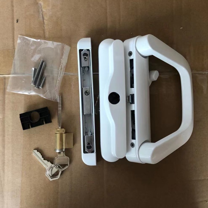 luxury door handle solid 900 series{single}{double}(white/black ...