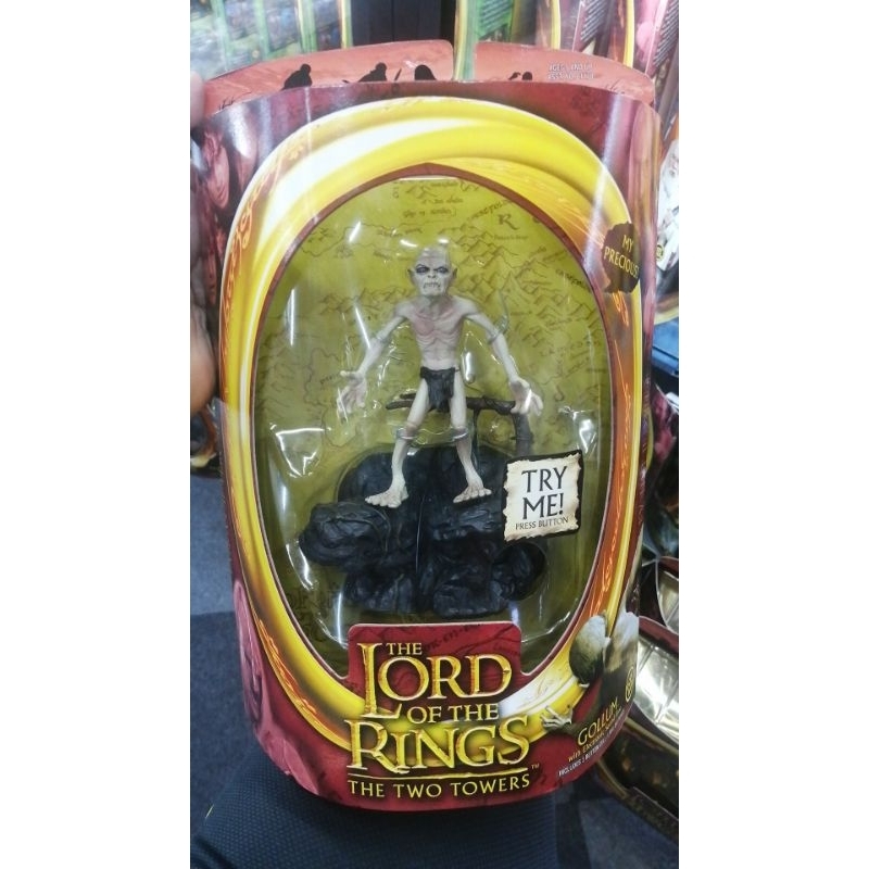 Toy Biz Lord of The Rings Two Towers Ring Pack Misc Gollum | Shopee ...