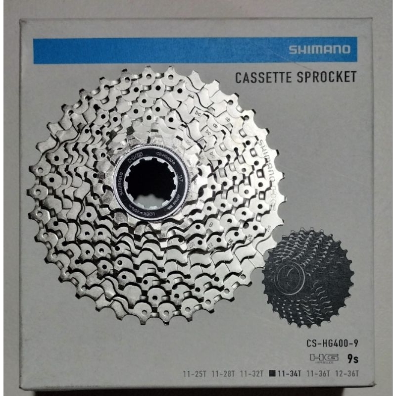 Shimano 9speed Cogs HG400-9 Made In Japan | Shopee Philippines