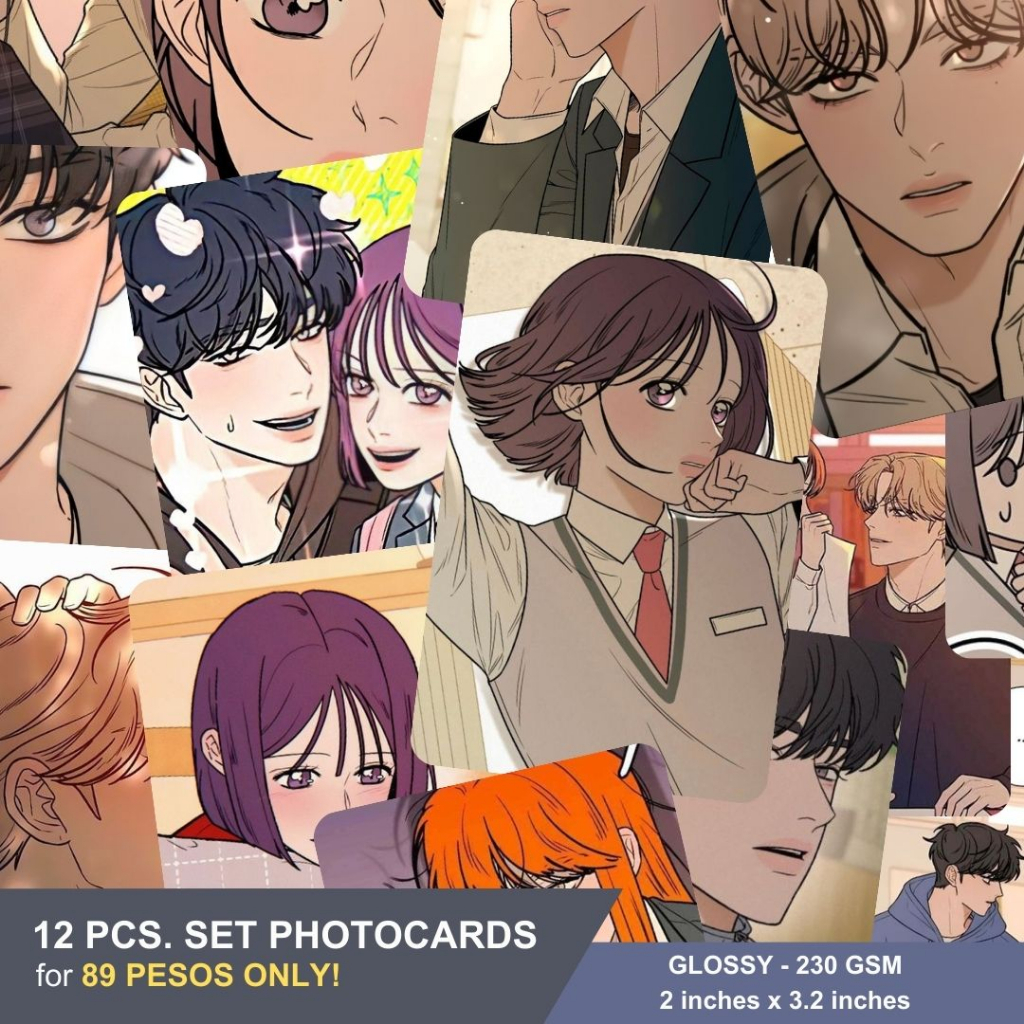 [ 12 PCS. SET ] Operation: True Love Manhwa Photocards ( 𝟮 𝗶𝗻 𝘅 𝟯.𝟮 𝗶𝗻 ...