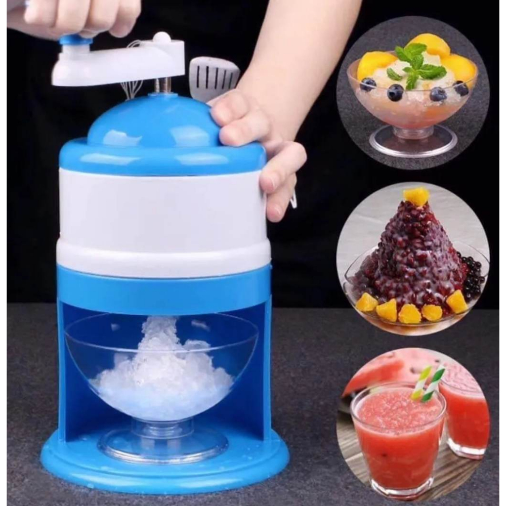 Manual Ice Crusher Portable Hand Crank Manual Ice Breaker/Easy Use Ice ...