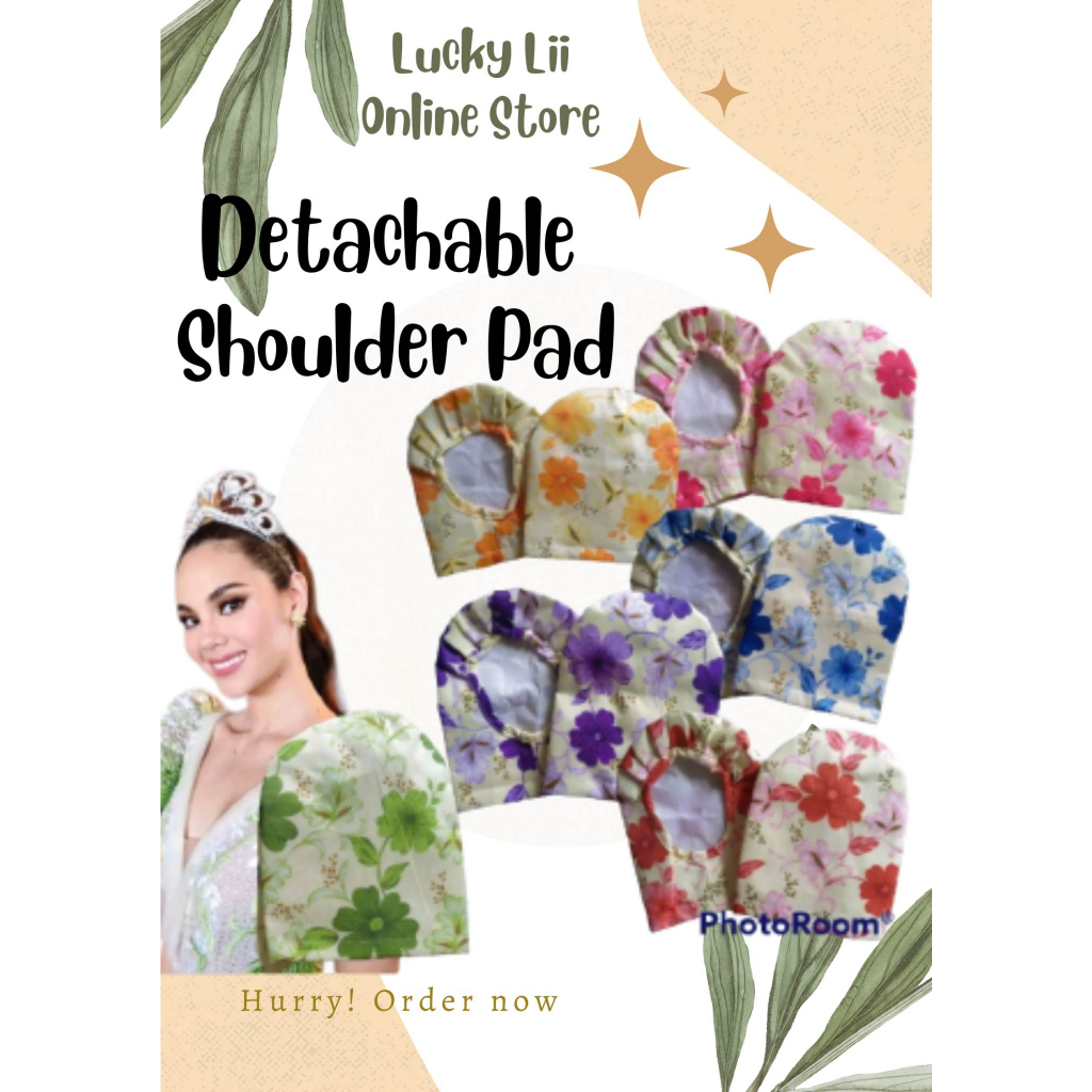 Dp LL'S FILIPINIANA DETACHABLE SHOULDER PAD/ COSTUMES FOR FILIPINIANA ...