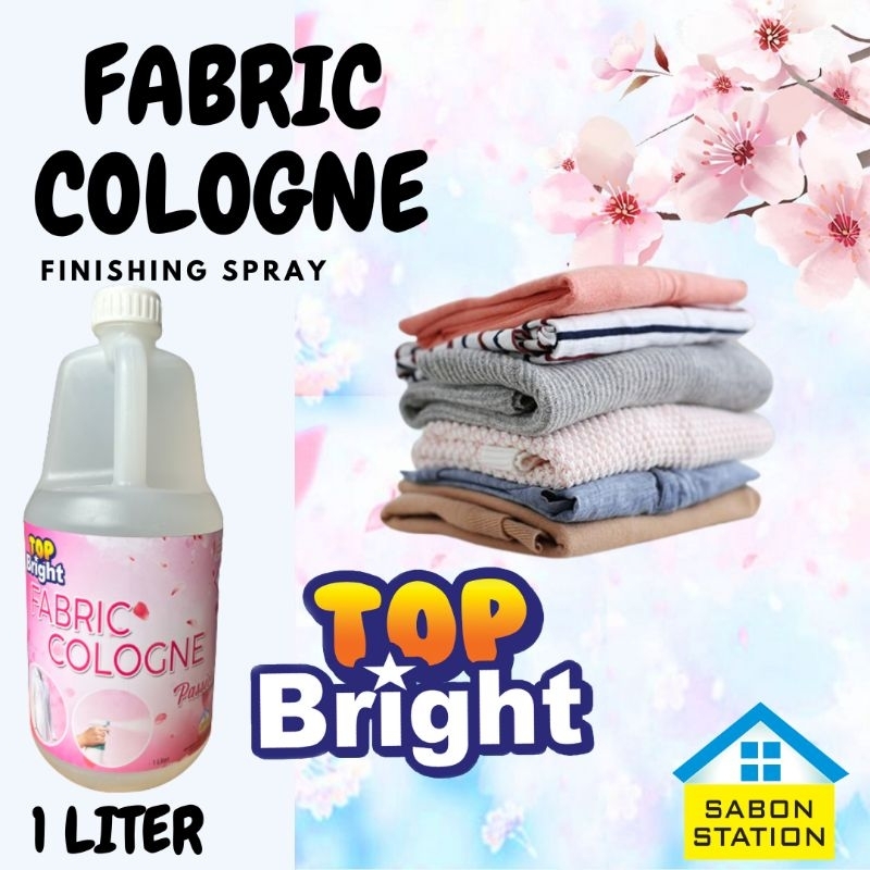 TOPBRIGHT FABRIC COLOGNE FINISHING SPRAY 1L | Shopee Philippines