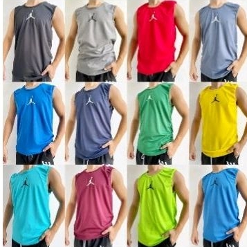 6PCS BUNDLE SET COLORED DRI-FIT SANDO( SMALL-LARGE) | Shopee Philippines