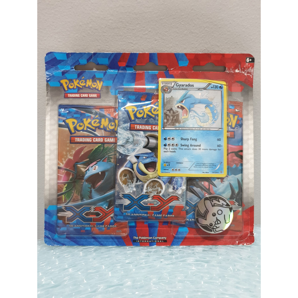 Pokemon XY Base Blister Pack - Gyarados Promo - New/Factory Sealed ...