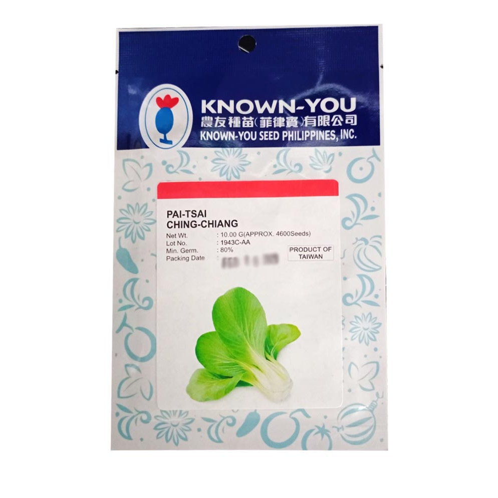 Known You Pai -Tsai Ching Chiang (Pakchoi) 10g Approx 4600 Seeds - Blue ...