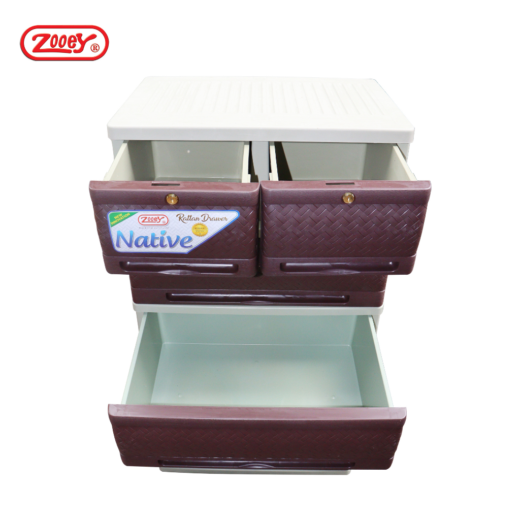 Zooey Native Rattan Drawers 6 Layer Stock No. 2002-N6L | Shopee Philippines