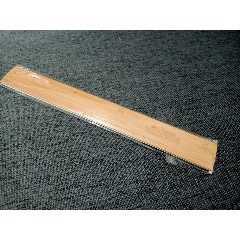 Two Point Campus Wooden Ruler (new) | Shopee Philippines