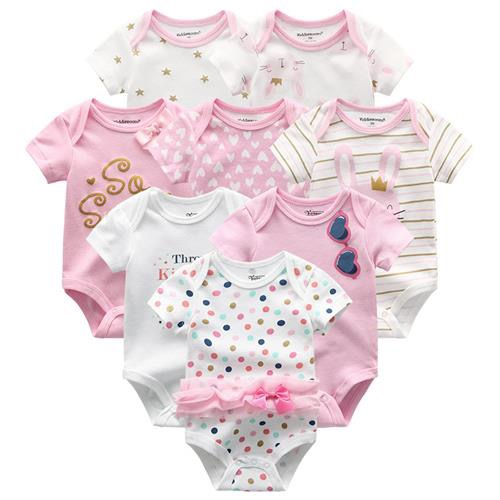 HONGS 1PC Brand Baby Bodysuits Infant Onesie Romper Tie Side Onesies ...