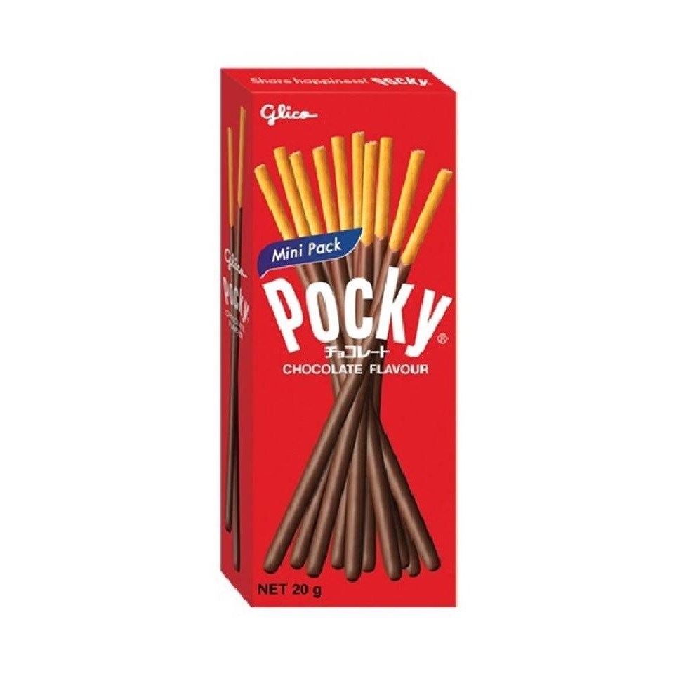 Glico Pocky Chocolate Mini Pack 20g | Shopee Philippines