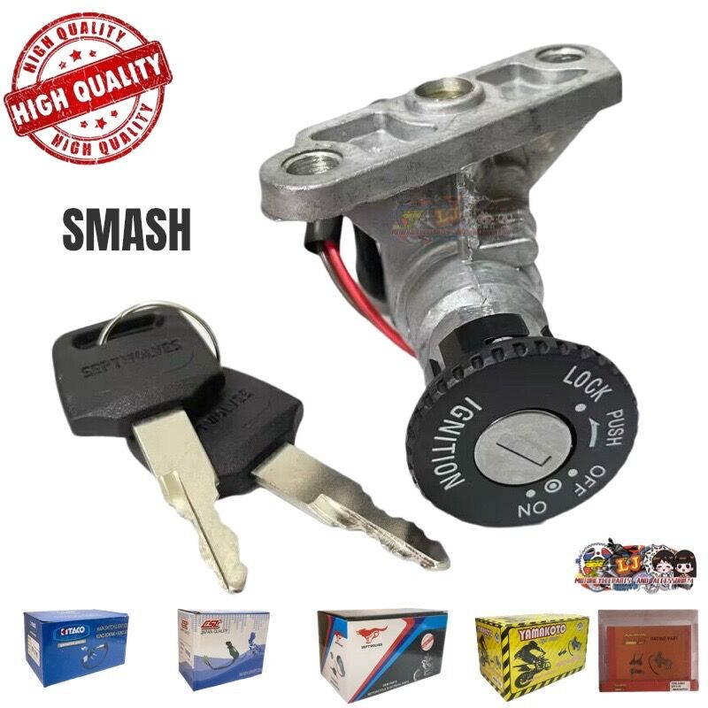 LJ Motorcycle Ignition Switch Main Switch Smash 110 | Shopee Philippines