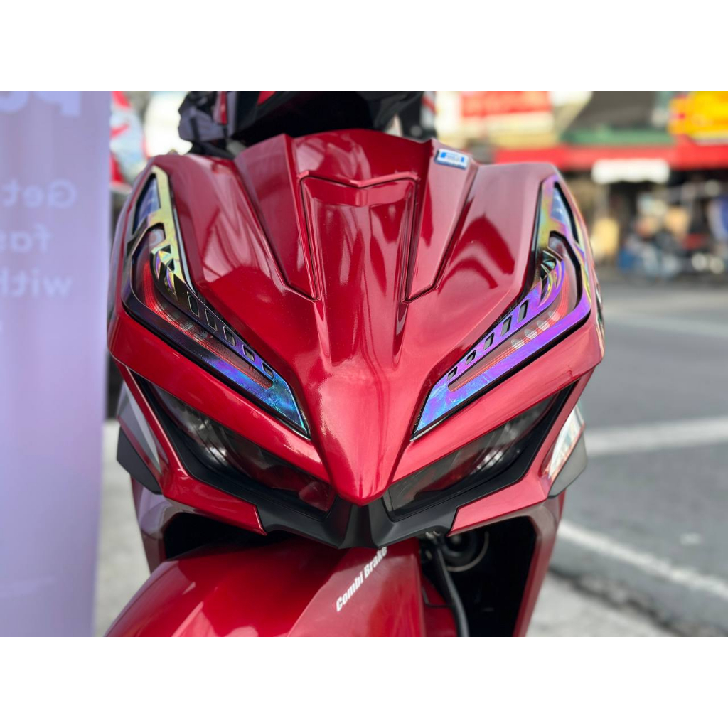 New 3 in 1 titanium garnish 7 colors for Honda Click GC 125i 150i ...