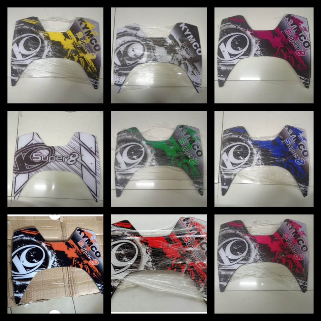 KYMCO SUPER 8 ACRYLIC FOOTBOARD MATTING / SUPER 8 / KYMCO WITH FREE ...