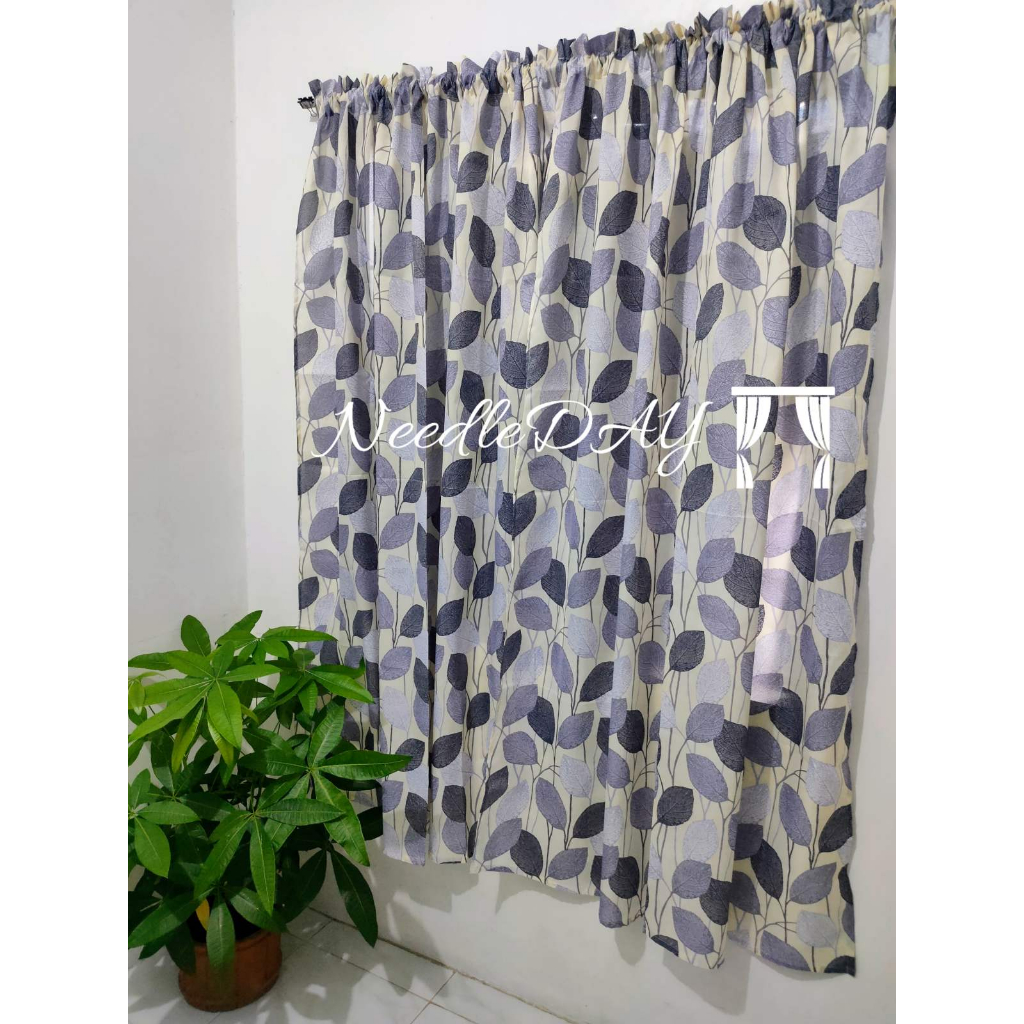 Window Curtain non-ring (Window/Door 60 inches width/70 and 80in length ...