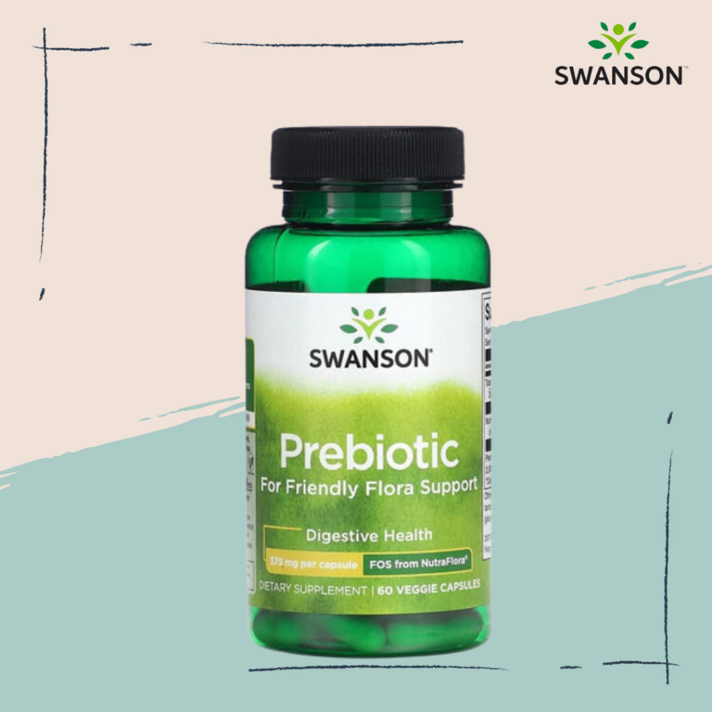SwansonPh | Swanson, Prebiotic For Friendly Flora Support 375 mg 60 ...