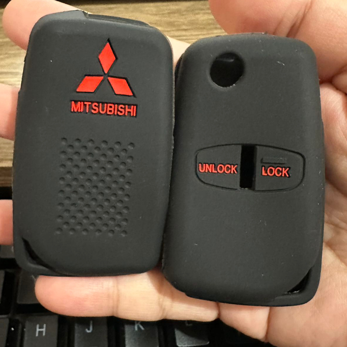 Modified flip key silicone cover for Mitsubishi Montero/ Mirage/Xpander ...