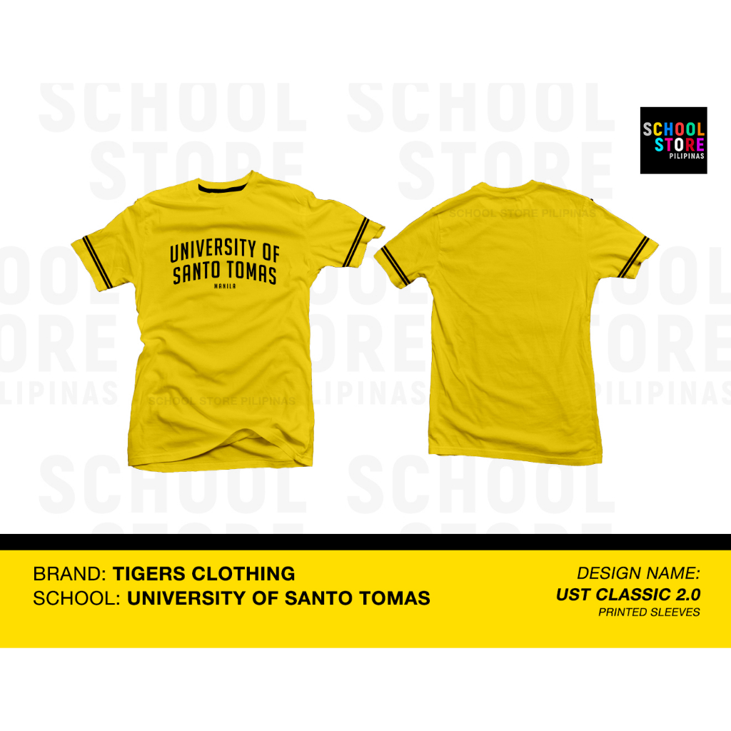 UST Classic Shirt 2.0 - University of Santo Tomas Growling Tigers ...