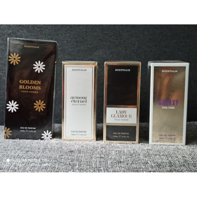 Golden Blooms, Lady Glamour, Armour Eternel & Galaxy Pour Femme EDP ...