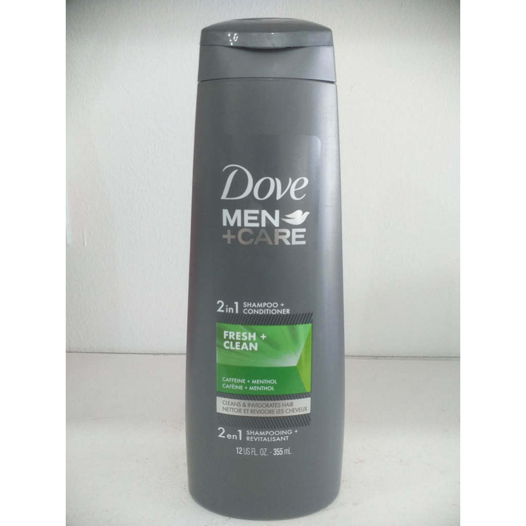 Dove Men+Care Fresh and Clean 2-in-1 Shampoo and Conditioner 12 fl oz(355ml) | Shopee Philippines