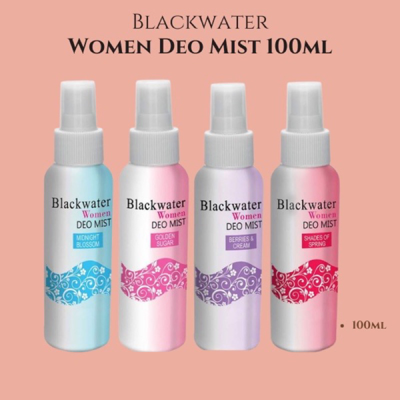 blackwater women Deo mist 100ml | Shopee Philippines
