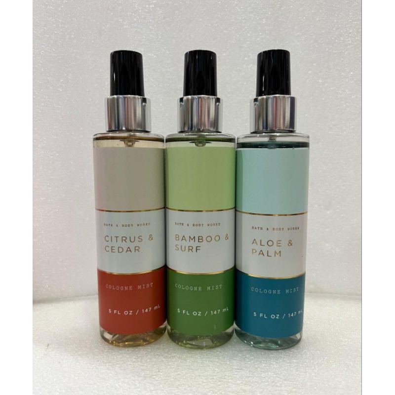 Bath & Body Works Bamboo & Surf - Aloe & Palm - Citrus & Cedar 147ml ...
