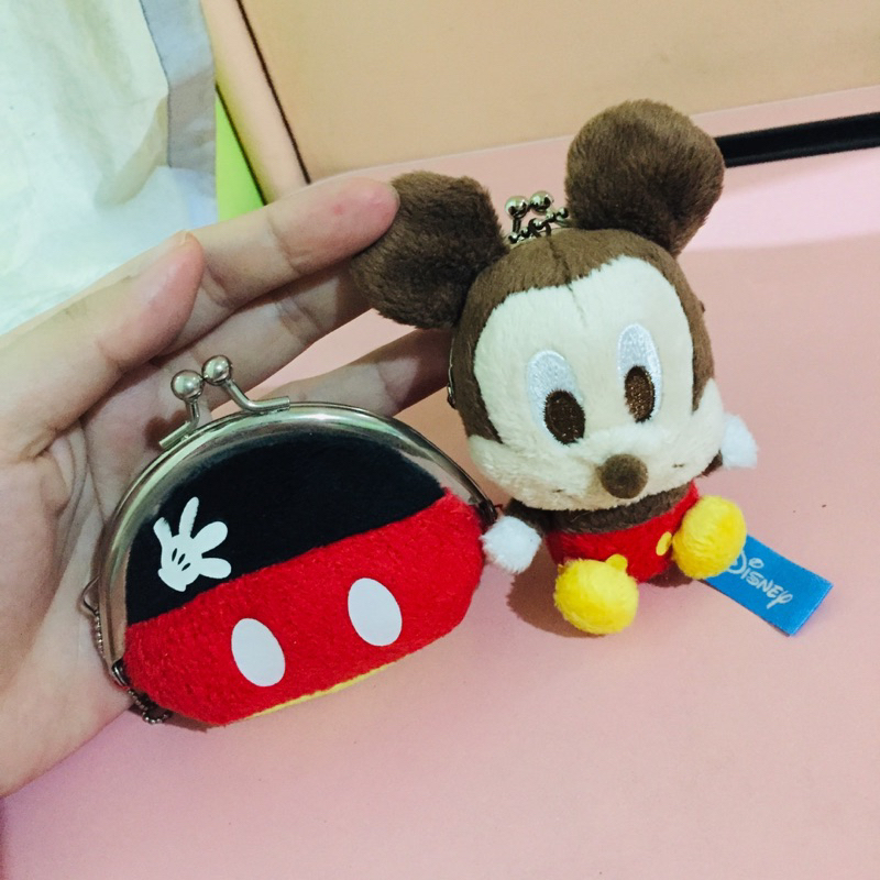 Mickey Mouse mini coin purse plush | Shopee Philippines