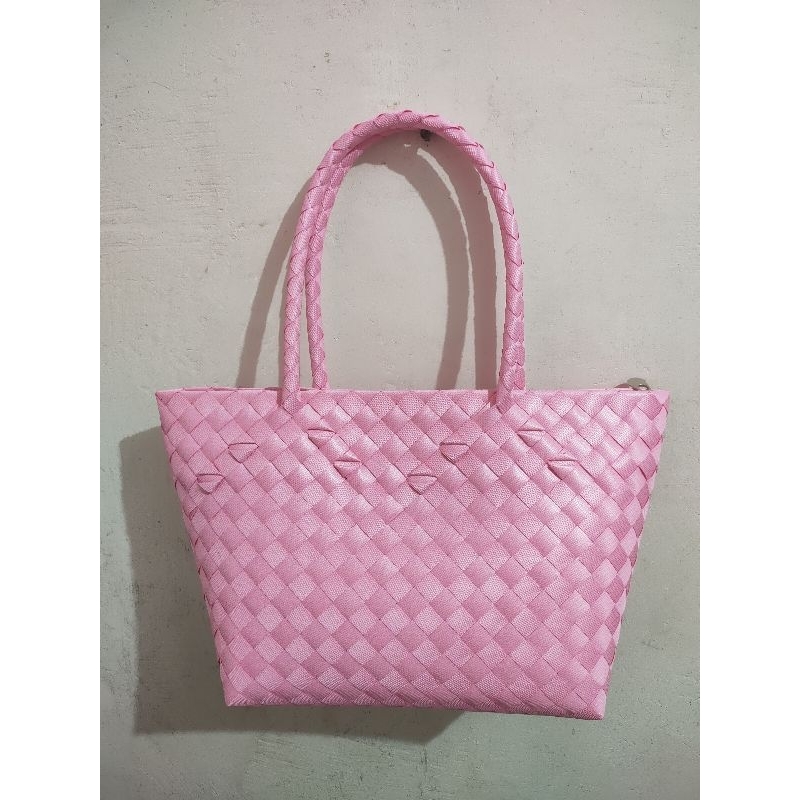 Plastic Bayong Bag w/ zipper (Hard) - AVAILABLE ONHAND | Shopee Philippines