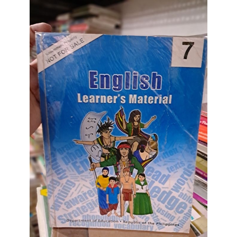 English Learners Materials grade 7 deped Slightly use Original | Shopee ...