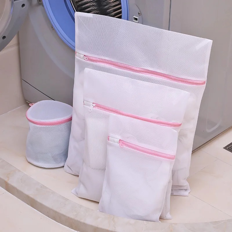Set washing net bag storage organizer pouch / Mesh Laundry Washing Bags ...