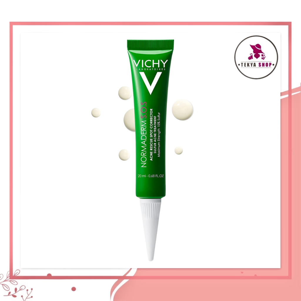 Vichy Normaderm S.O.S Acne Rescue Spot Corrector, 20 ml | Shopee ...