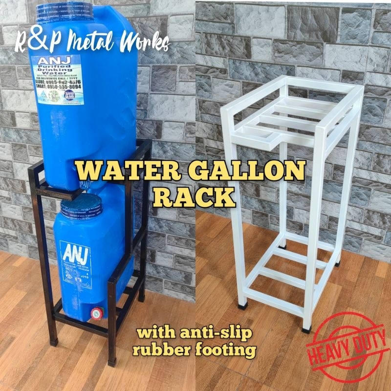 Heavy Duty Water Gallon Rack Stand 2 Layers | Shopee Philippines