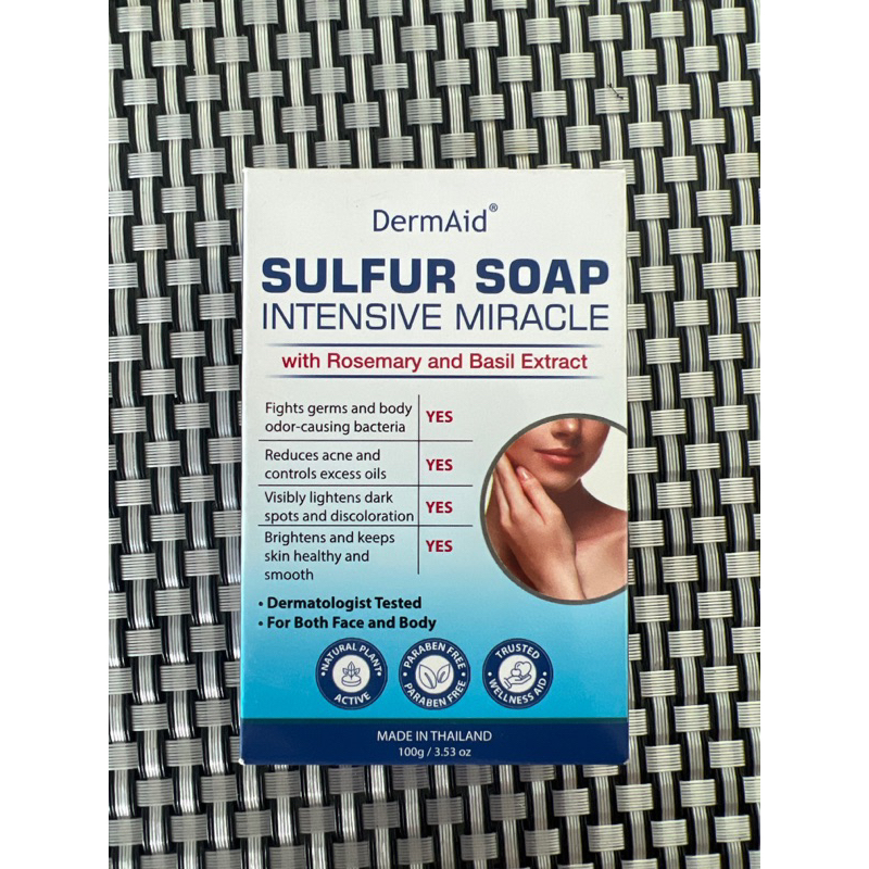 Dermaid Sulfur Soap 100g | Shopee Philippines