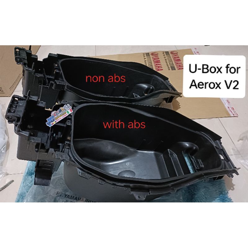 U-box or Luggage Box for Yamaha Aerox V2 abs/non abs (YGP100%) | Shopee ...