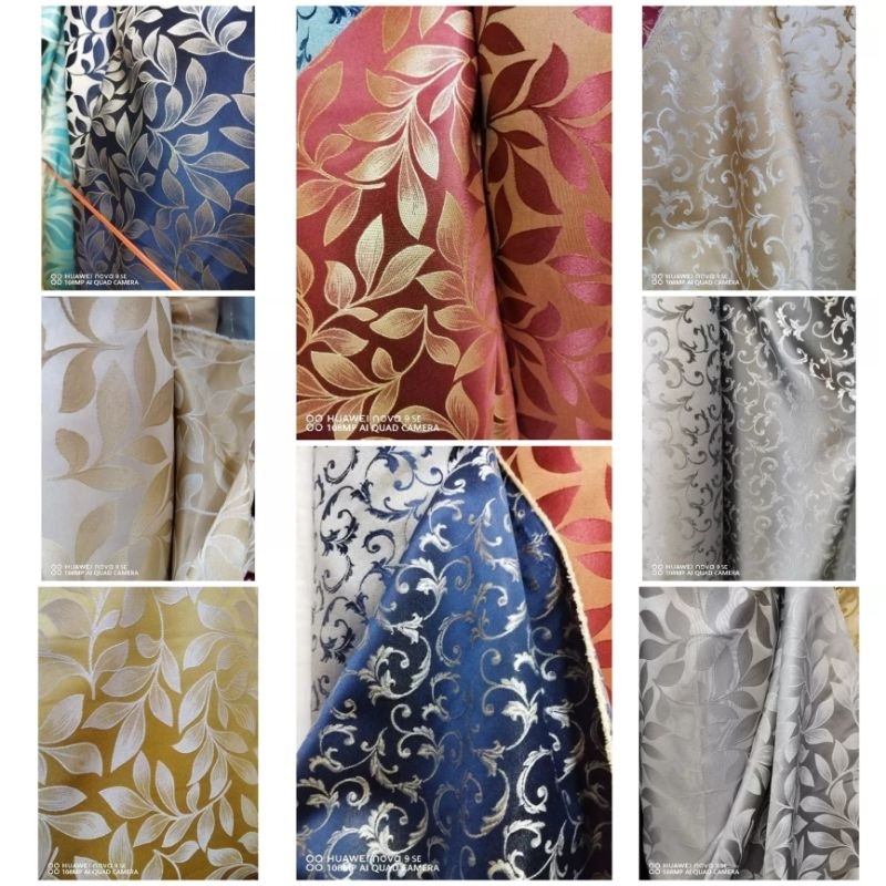 Brocade new designs, thick quality for sofa covers, curtains, bed ...