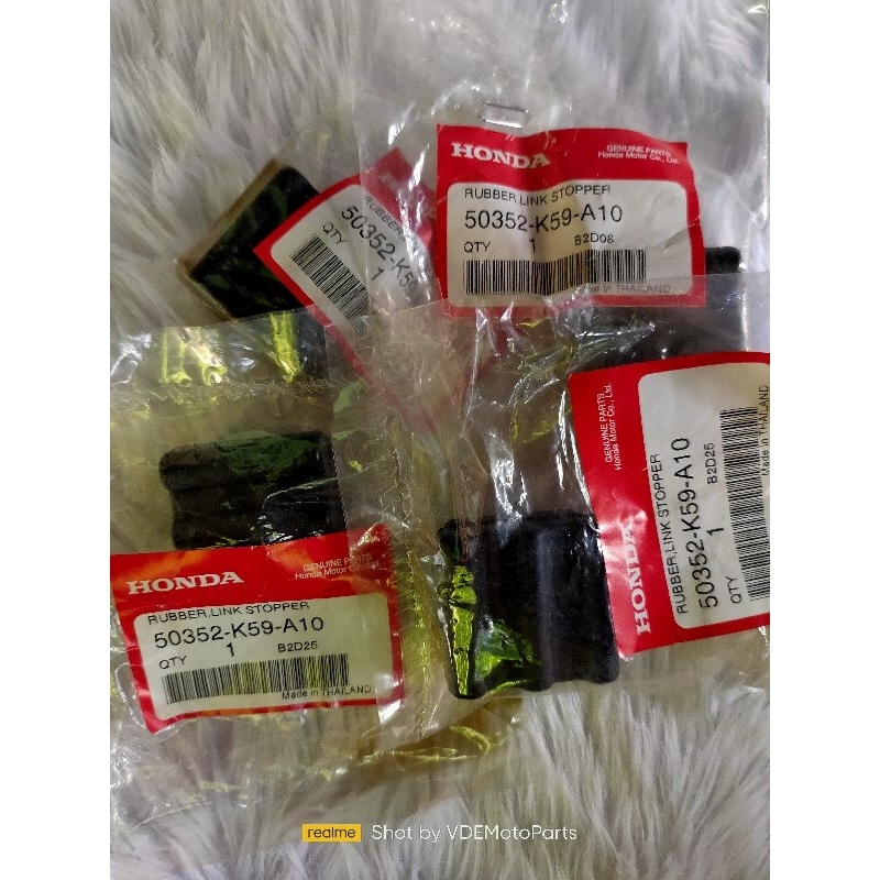 RUBBER LINK STOPPER HONDA CLICK V1/V2/BEAT Fi GENUINE | Shopee Philippines