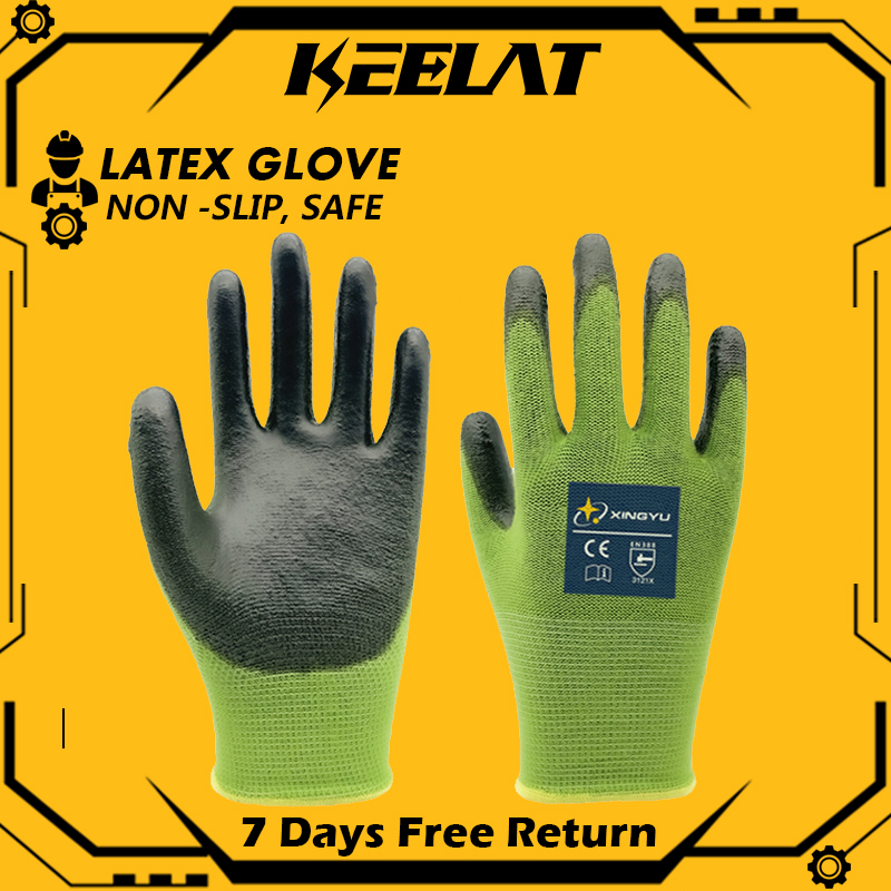 Emulsion Non -slip Work Gloves Cold Storage Anti-Freeze Outdoor ...