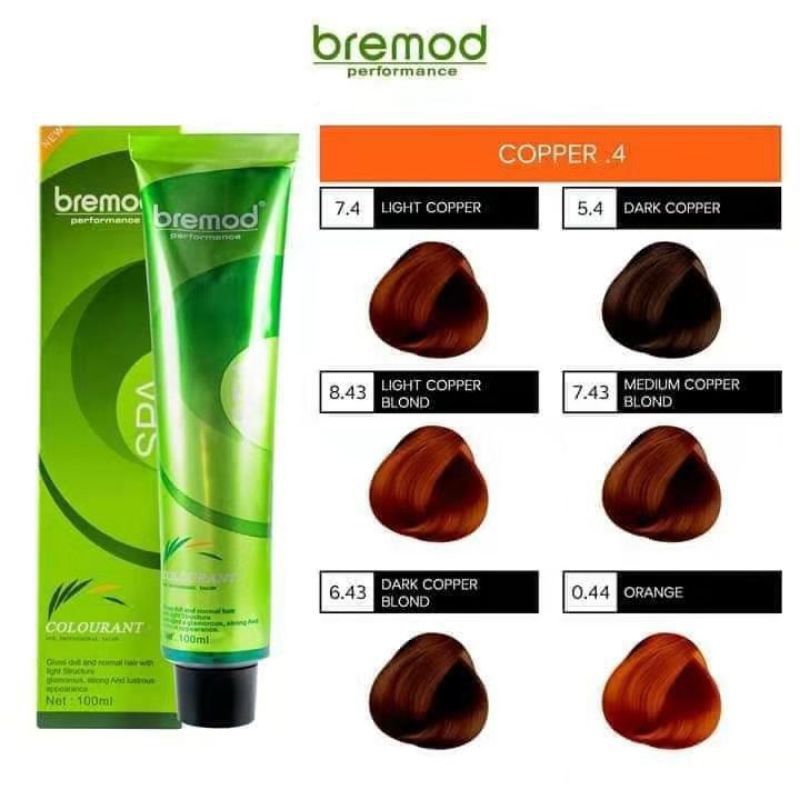 BREMOD hair colors (NATURAL, BLOND, & BROWN SERIES: dust,black,brown ...
