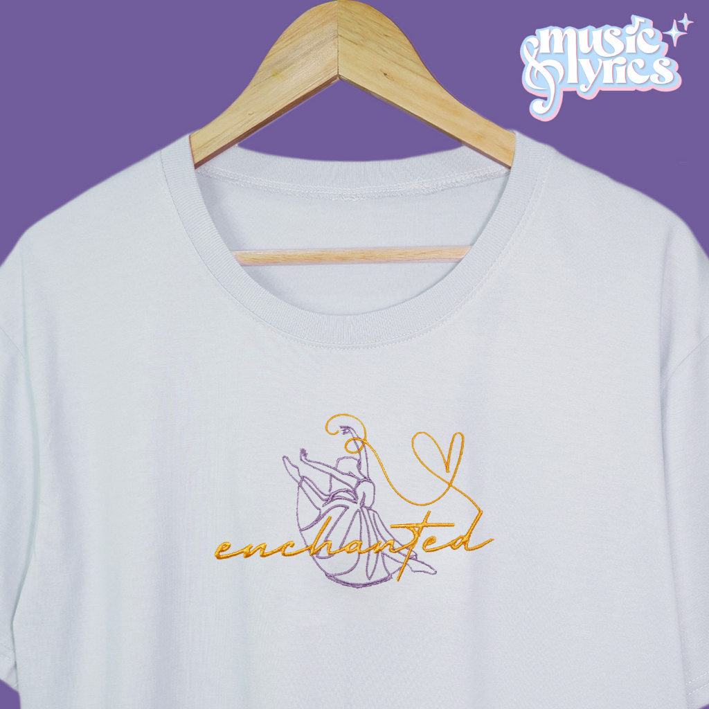 Embroidered Enchanted Taylor Swift T-shirt (Speak Now Album Merch ...